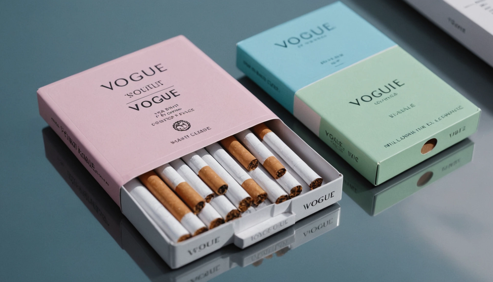 Cigarettes Vogue Pastel ou Bleu : Différence Glamour